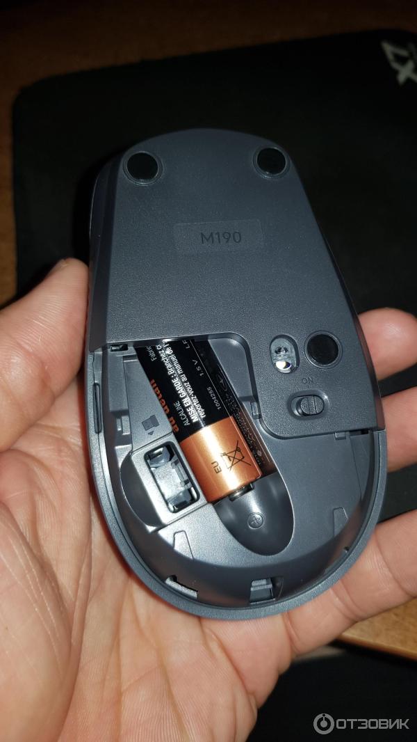 Отзыв о Беспроводная мышь Logitech M190 | Эта мышка даст фору многим!