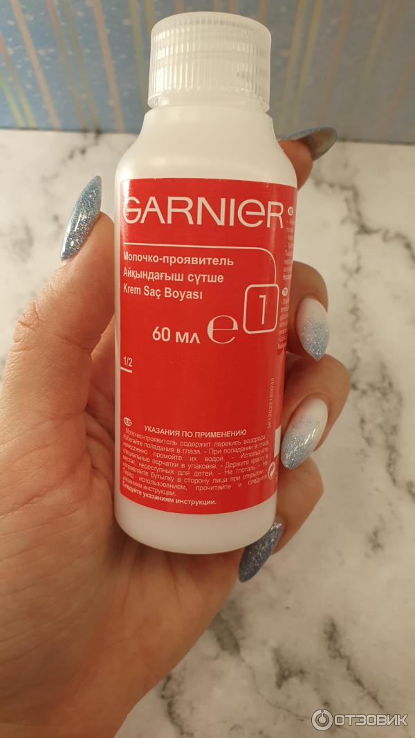Отзыв о Garnier Color Sensation 6.12 "Сверкающий холодный мокко ...