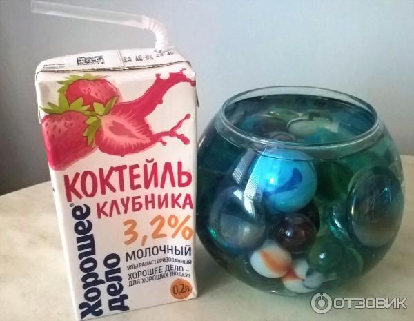 Отзыв о Молочный коктейль "Хорошее дело" | Попробовать можно.