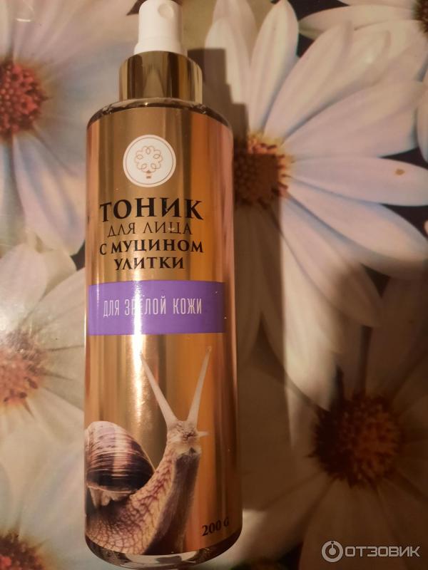 Отзыв о Тоник для лица Крымская мануфактура Дом природы с муцином ...
