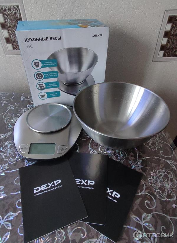 Отзыв о Кухонные весы Dexp SSC | качественные. Отлично измеряют вес от 2 гр.