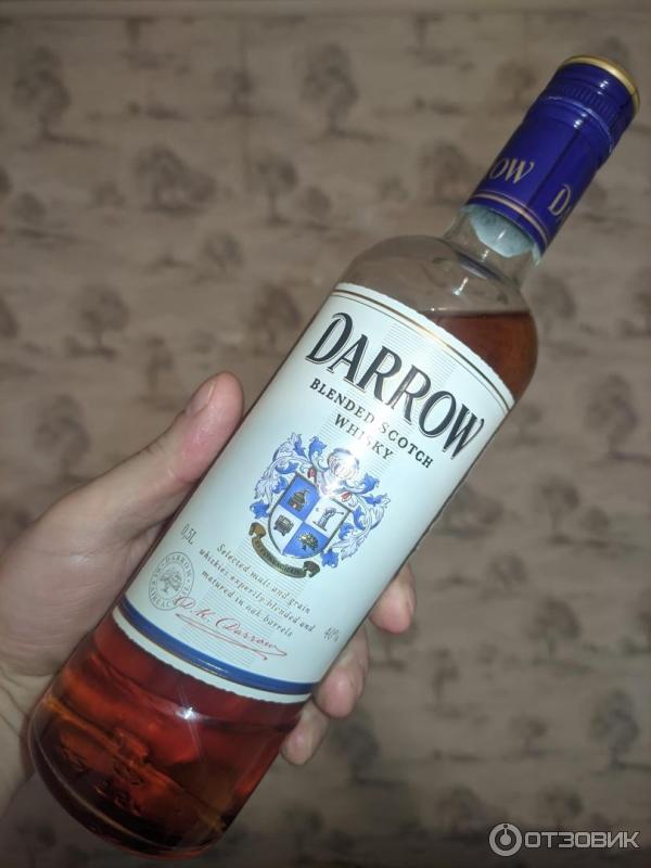 Отзыв о Виски шотландский купажированный Darrow | ВНИМАНИЕ! Два разных ...