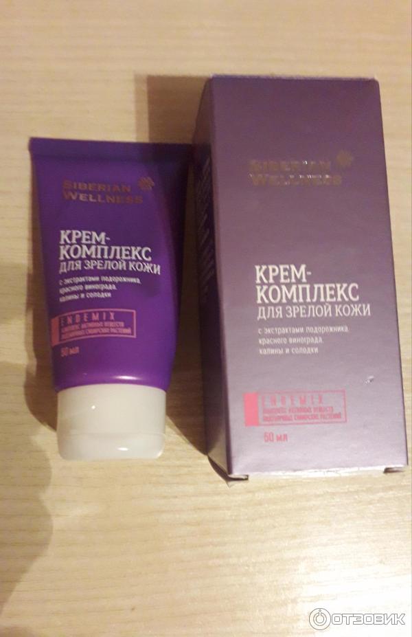Отзыв о Крем-комплекс для зрелой кожи Siberian Wellness Endemix ...