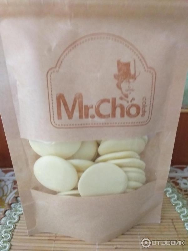 Отзыв о Белый шоколад в каплях Mr.Cho | Красивые кругляшки белого шоколада.