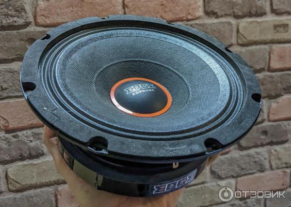 Отзыв о Автомобильные "эстрадные" динамики EDGE EDPRO8E-E8 | Громкие, тяжелые "монстры"!