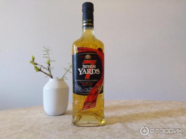 Отзыв о Виски Альянс-1892 Seven Yards 7 years | Легкий, гладкий, скучный