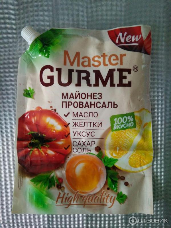 Отзыв о Майонез Master GURME | Значит, светлые люди в городе том, коль ...