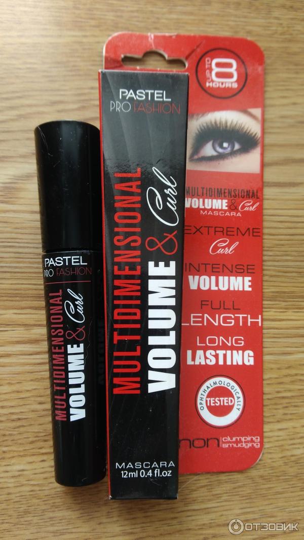 Отзыв о Тушь для ресниц Pastel Pro Fashion Multidimensional Volume and ...
