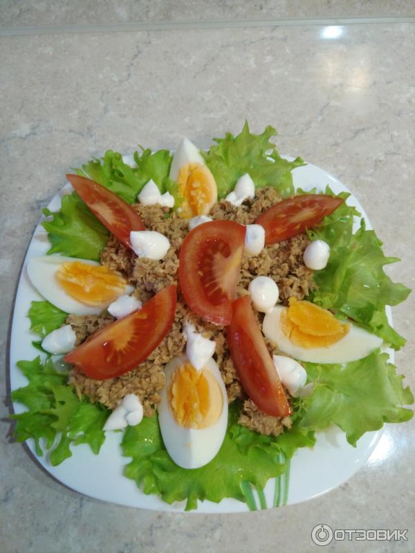 Отзыв о Тунец рубленый в собственном соку 365 дней | Для салата или ...