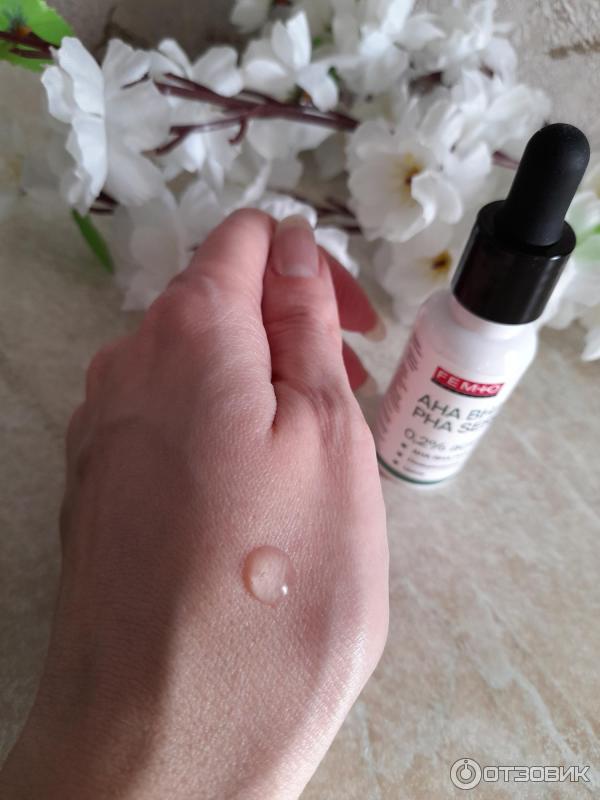 Отзыв о Сыворотка для лица против прыщей и акне FEMIO cosmetics ...