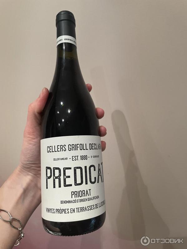 Отзыв о Вино красное сухое Cellers Grifoll Declara Predicat Priorat DOQ ...