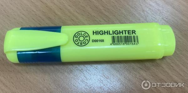 Отзыв о Маркеры Office essentials Highlighter | Не самый лучший маркер ...
