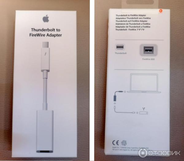 Отзыв о Адаптер Apple Thunderbolt to FireWire | Единственный способ ...