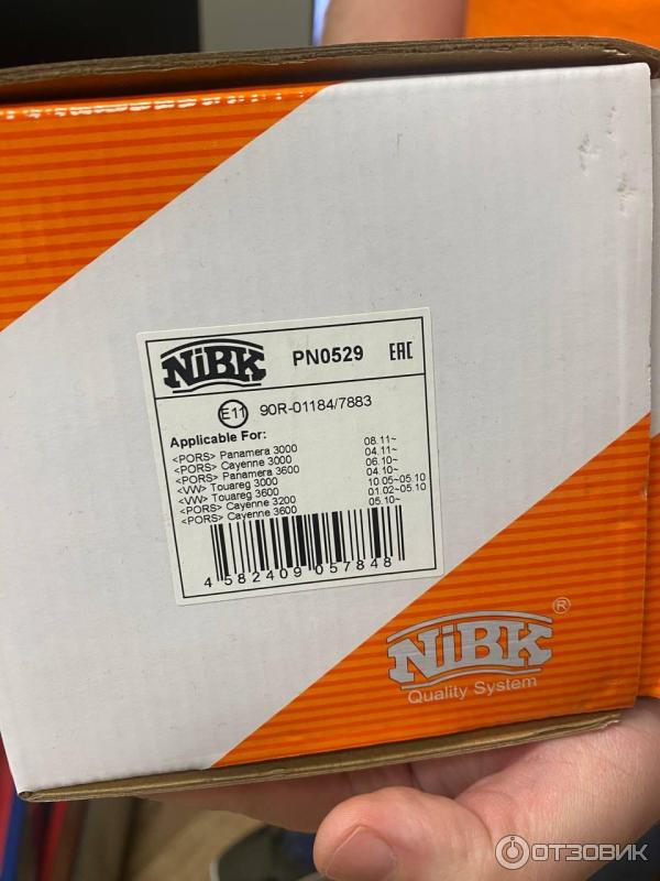 Отзыв о Тормозные колодки Nibk | всё хорошо