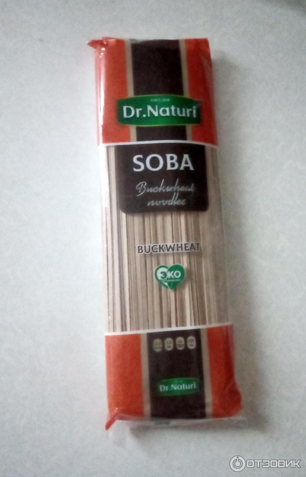 Отзыв о Лапша гречневая Dr. Naturi Соба | Надо приспособиться её готовить