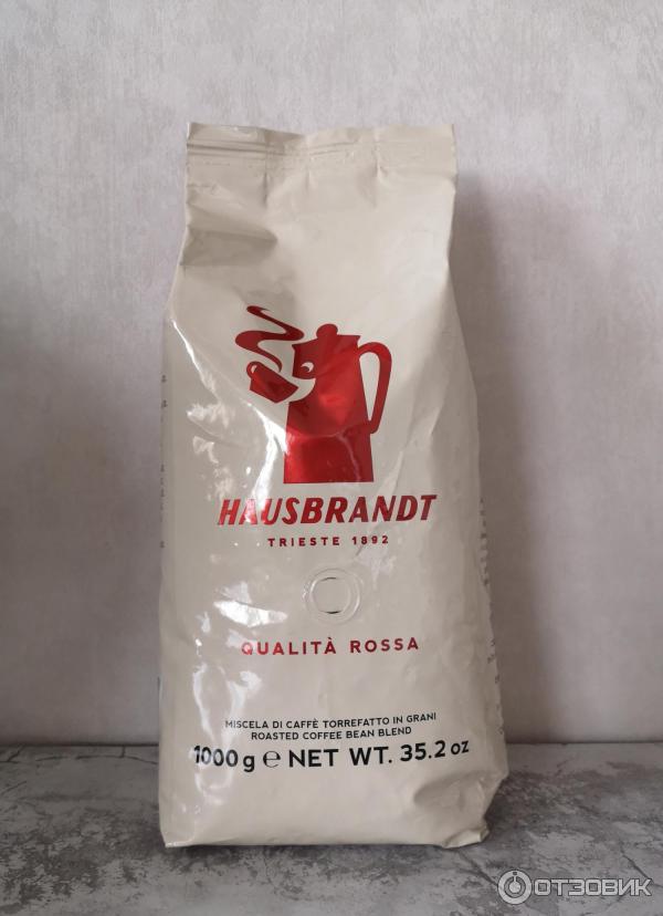 Отзыв о Кофе в зернах Hausbrandt Qualta Rossa | Очень хороший кофе из ...