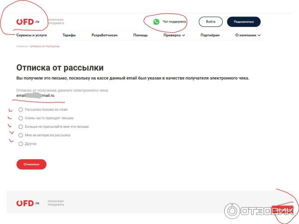 Отзыв о OFD.ru - оператор фискальных данных | Крайне негативное, спам, абсолютное нежелание ...