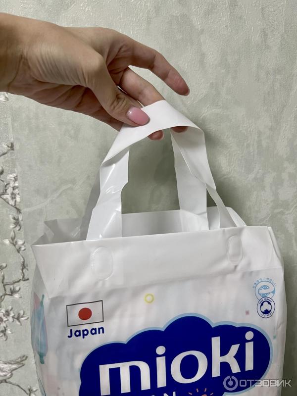 Отзыв о Подгузники Mioki | Отличный вариант, очень нежные и мягкие.