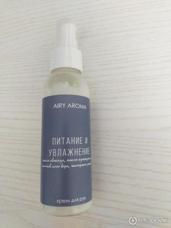 Отзыв о Крем для рук Airy aroma "Питание и увлажнение" | Легкий и ...