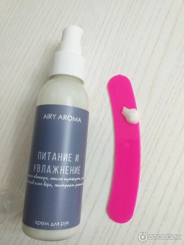 Отзыв о Крем для рук Airy aroma "Питание и увлажнение" | Легкий и ...