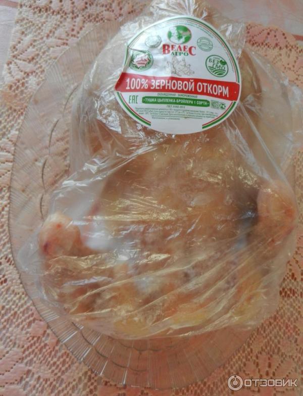 Отзыв о Тушка куриная Велес-Агро "Домашняя курица" зерновой откорм ...