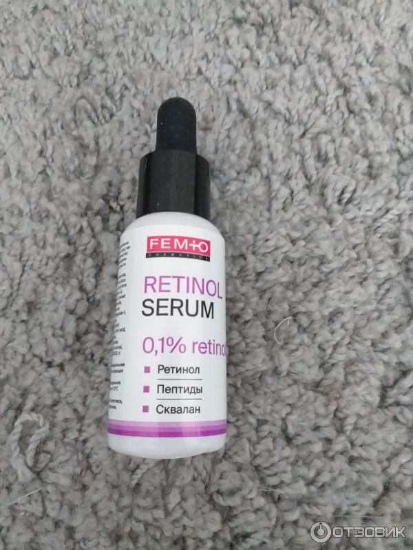 Отзыв о Антивозрастная сыворотка для лица "FEMIO Cosmetics" с ретинолом ...