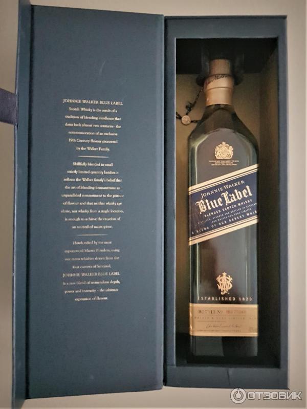 Отзыв о Виски Johnnie Walker "Blue Label" | Один из лучших блендов и ...