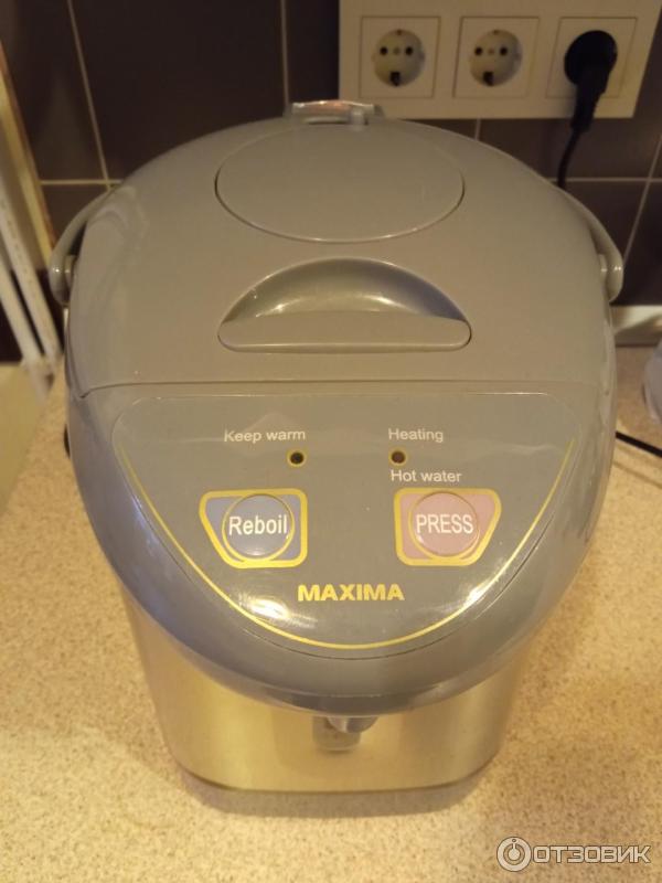 Отзыв о Термопот Maxima MTP-801 | Простой и практичный в использовании.