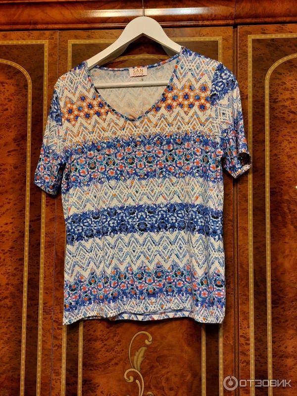 Отзыв о Футболка женская San Setto | Отличная легкая футболочка