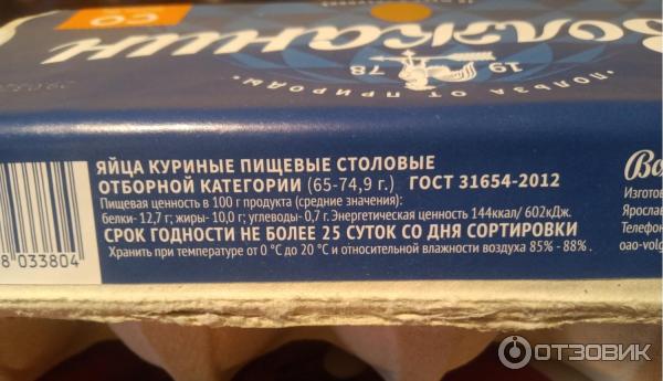 Отзыв о Куриное яйцо высшей категории Волжанин | А вот и домашние драники!