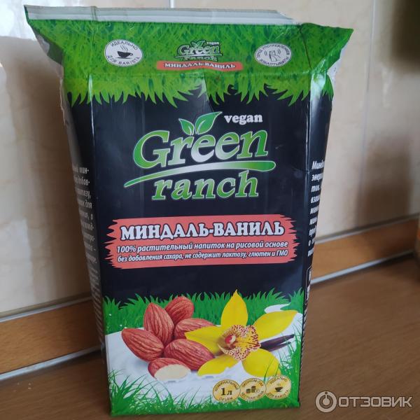 Отзыв о Растительный напиток Green Ranch миндаль-ваниль | Как много ...