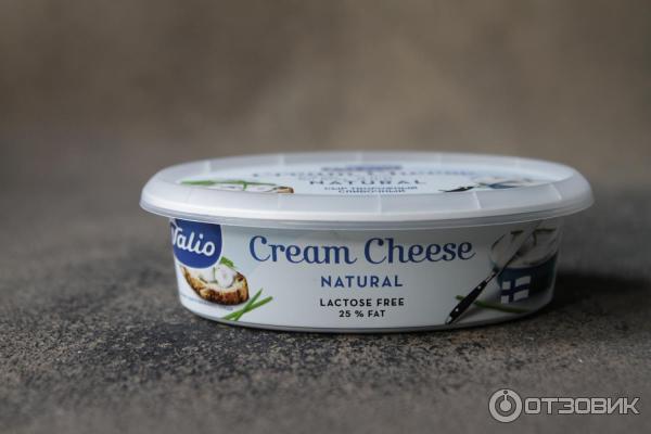 Отзыв о Сыр творожный сливочный Valio Cream Cheese Natural 25% | сыр ...