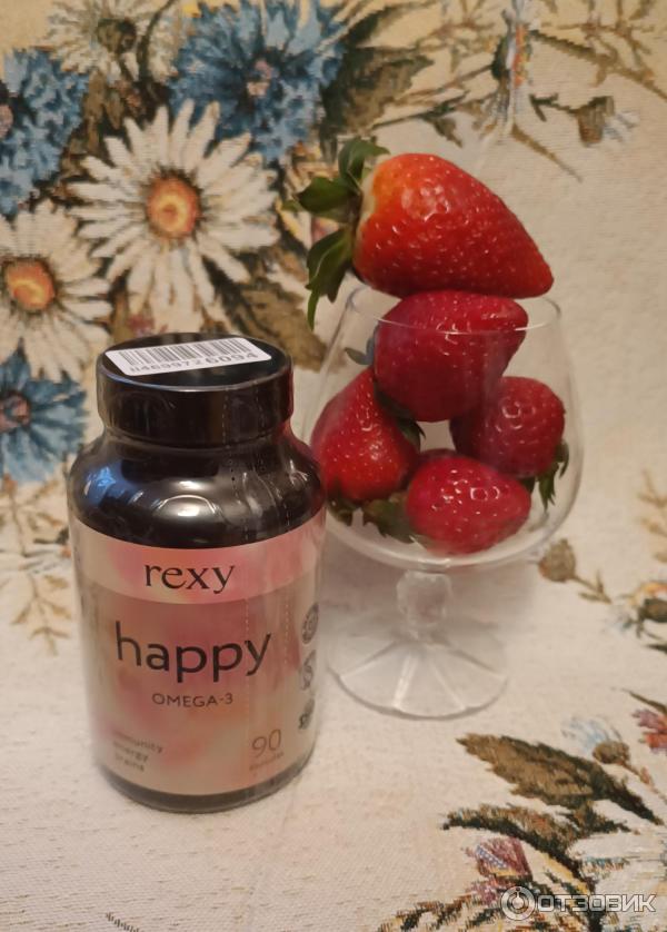 Отзыв о БАД ProteinRex Rexy Happy Омега 3 витамины из чилийского лосося ...