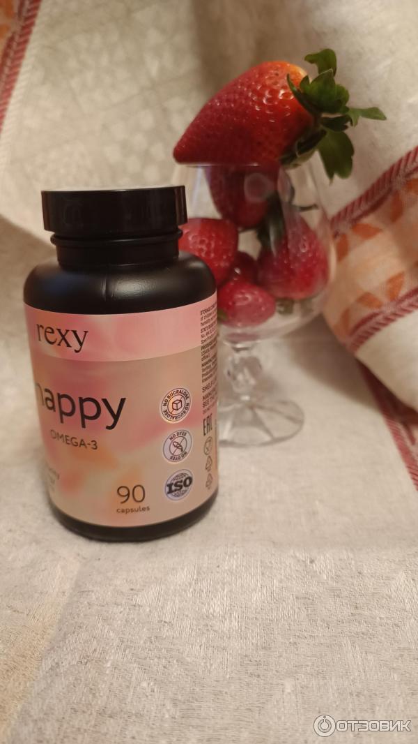 Отзыв о БАД ProteinRex Rexy Happy Омега 3 витамины из чилийского лосося ...