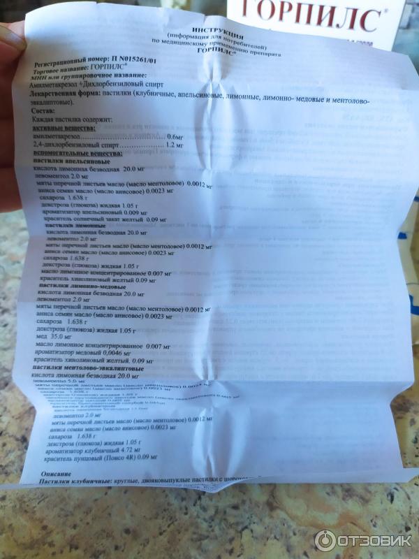 Отзыв о Пастилки Gorpils "Ментолово-эвкалиптовые" | Эффективное средство