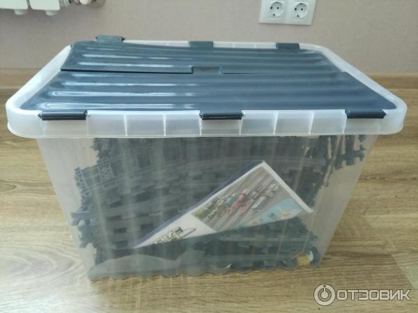 Отзыв о Бокс с крышкой ЛМР Пласт | Чик- чик, я в домике