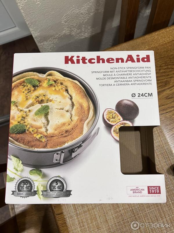 Отзыв о Разъемная форма для выпечки KitchenAid | Новая помощница.