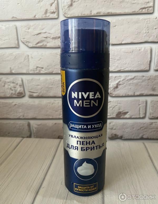 Отзыв о Пена для бритья Nivea "Защита и уход" увлажняющая с Алоэ вера ...
