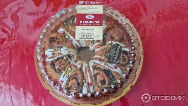 Отзыв о Пасхальный рулет "У Палыча" | Вид красивый, но на вкус не ...