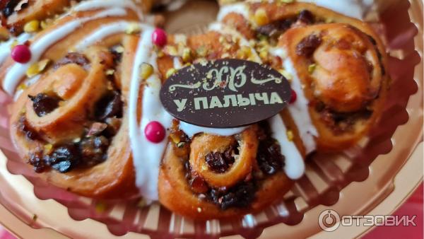 Отзыв о Пасхальный рулет "У Палыча" | Вид красивый, но на вкус не ...