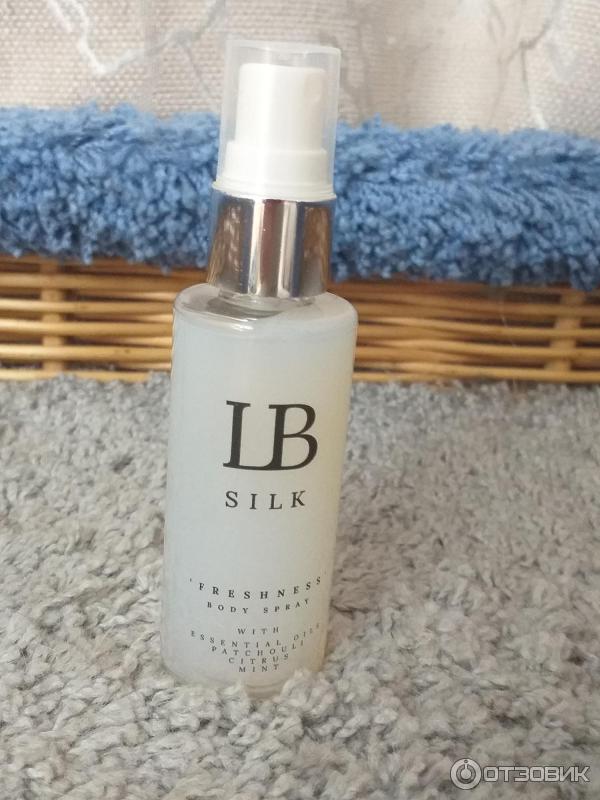 Отзыв о Парфюмированный спрей антиперспирант Lb Silk | Освежает.