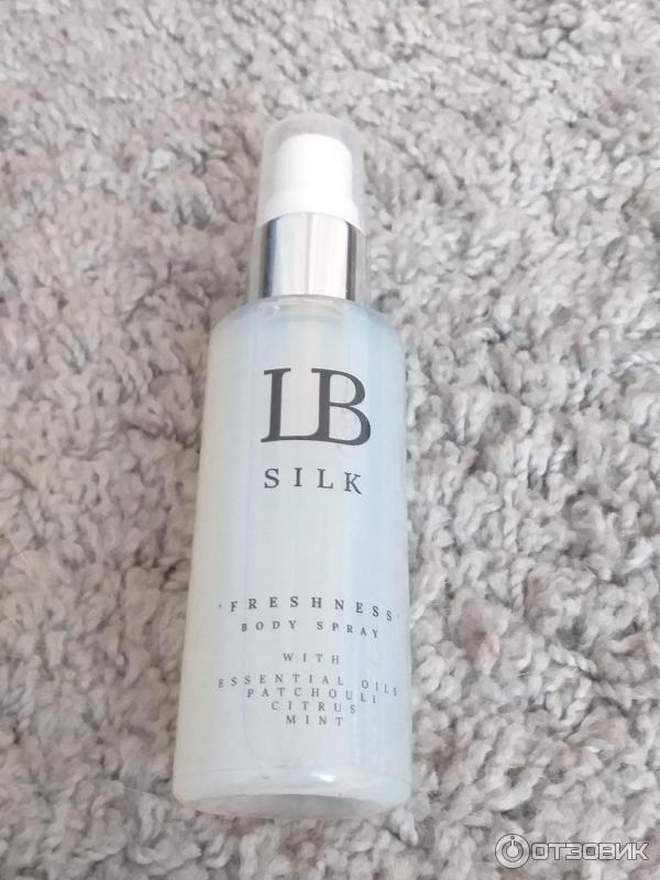 Отзыв о Парфюмированный спрей антиперспирант Lb Silk | Освежает.