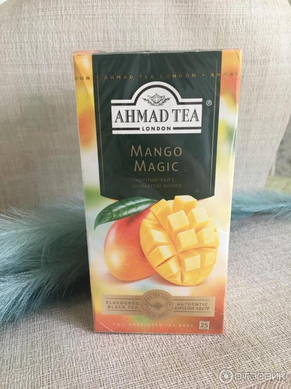 Отзыв о Черный чай Ahmad Tea Mango magic | Мы забыли, что такое чай