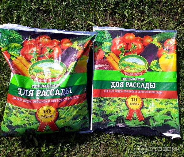 Отзыв о Грунт для рассады "Родная Земля" | Отличный грунт. Буду ...