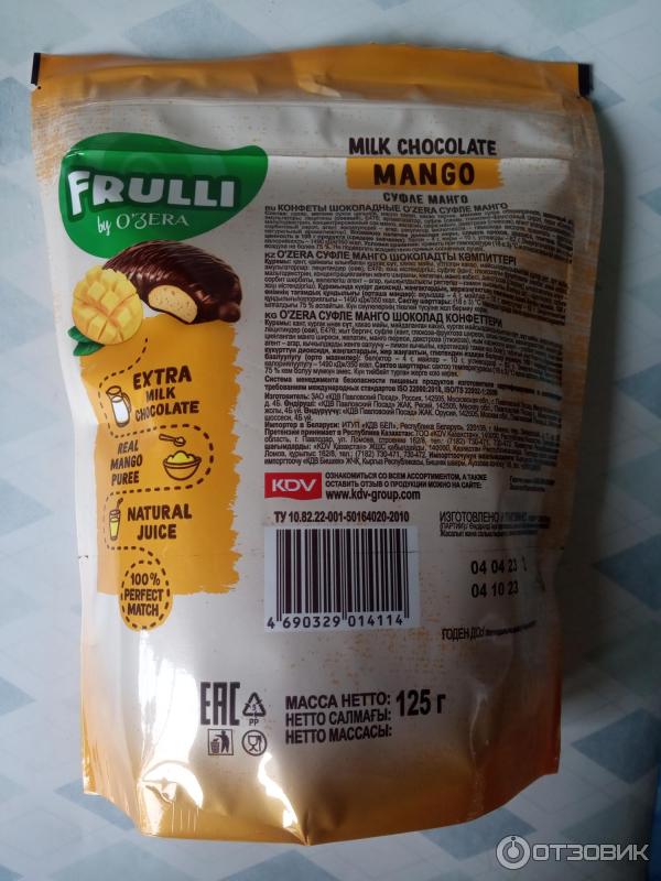 Отзыв о Суфле O'Zera Frulli Манго | Разве бывает такое суфле?