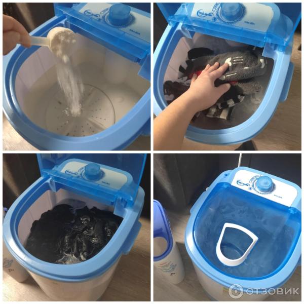 Отзыв о Стиральная машина Willmark WM-20A | Хорошая помощница для дачи.