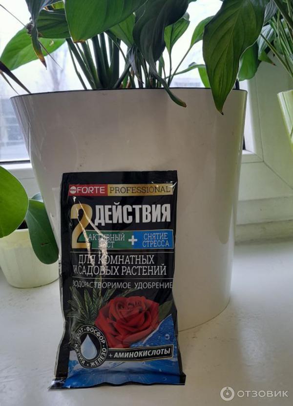 Отзыв о Водорастворимое удобрение Bona Forte для комнатных и садовых ...
