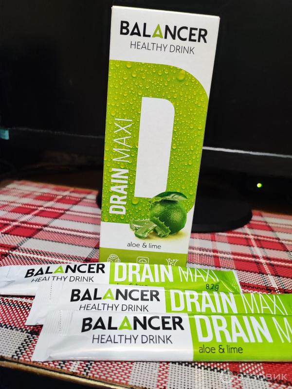 Отзыв о Напиток Greenway Balancer Drain maxi "Алоэ-лайм" | эффективный вкусный дренирующий напиток