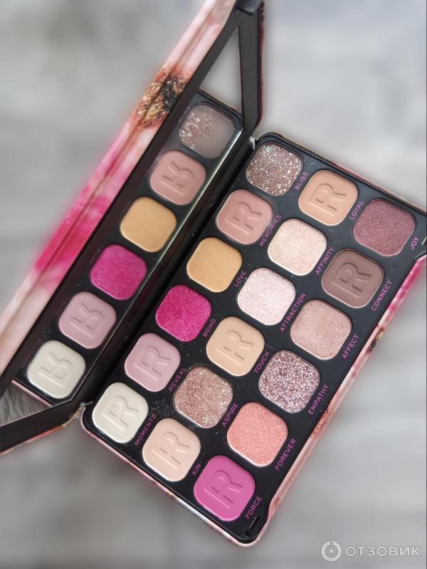 Отзыв о Палетка теней Makeup Revolution Forever Flawless Affinity ...