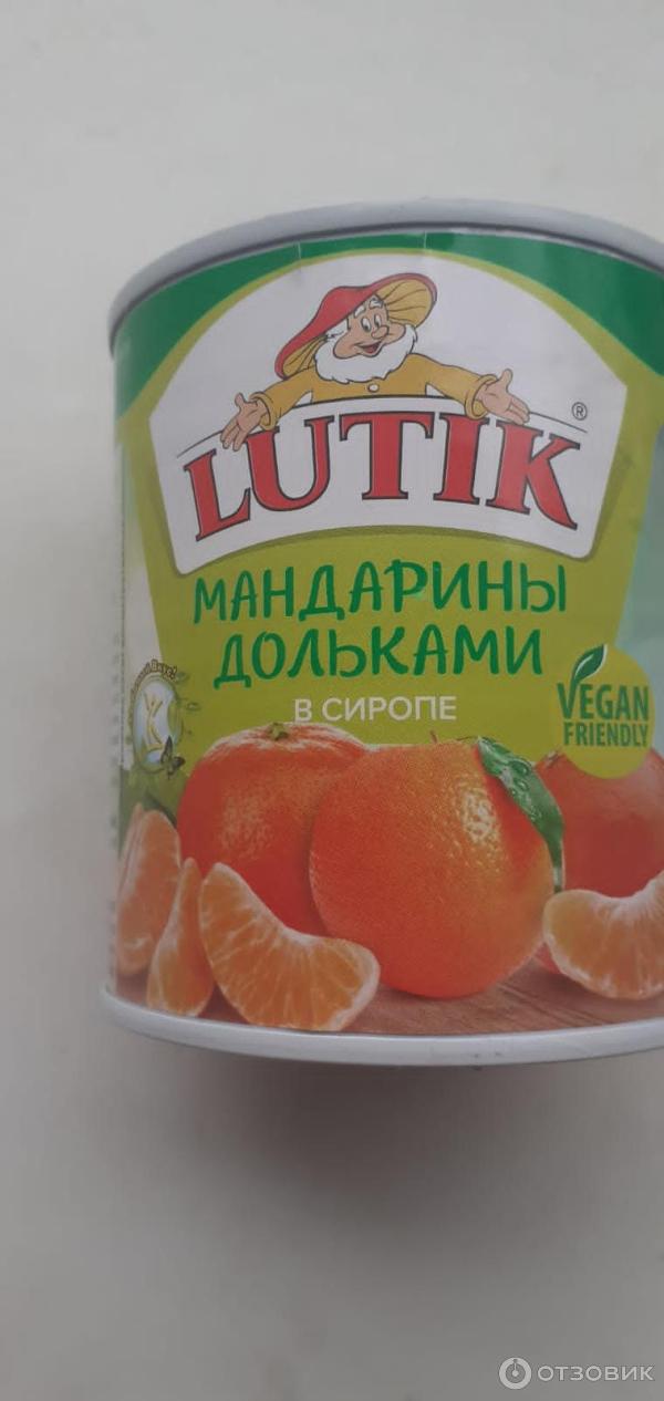 Отзыв о Мандарины консервированные Lutik дольками | Вкусные мандаринки ...